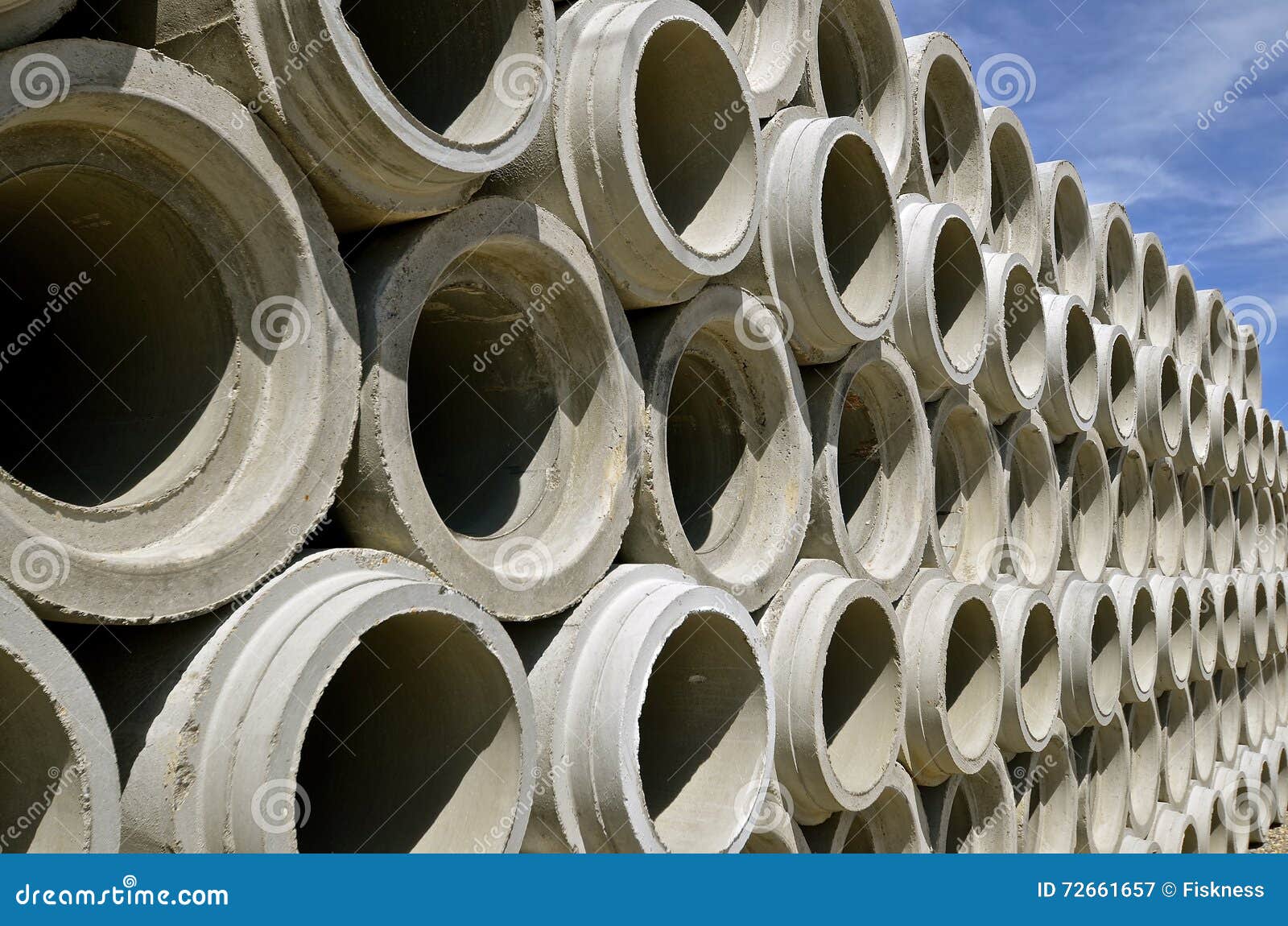 Stack Of Culverts Stock Photo | CartoonDealer.com #5460936