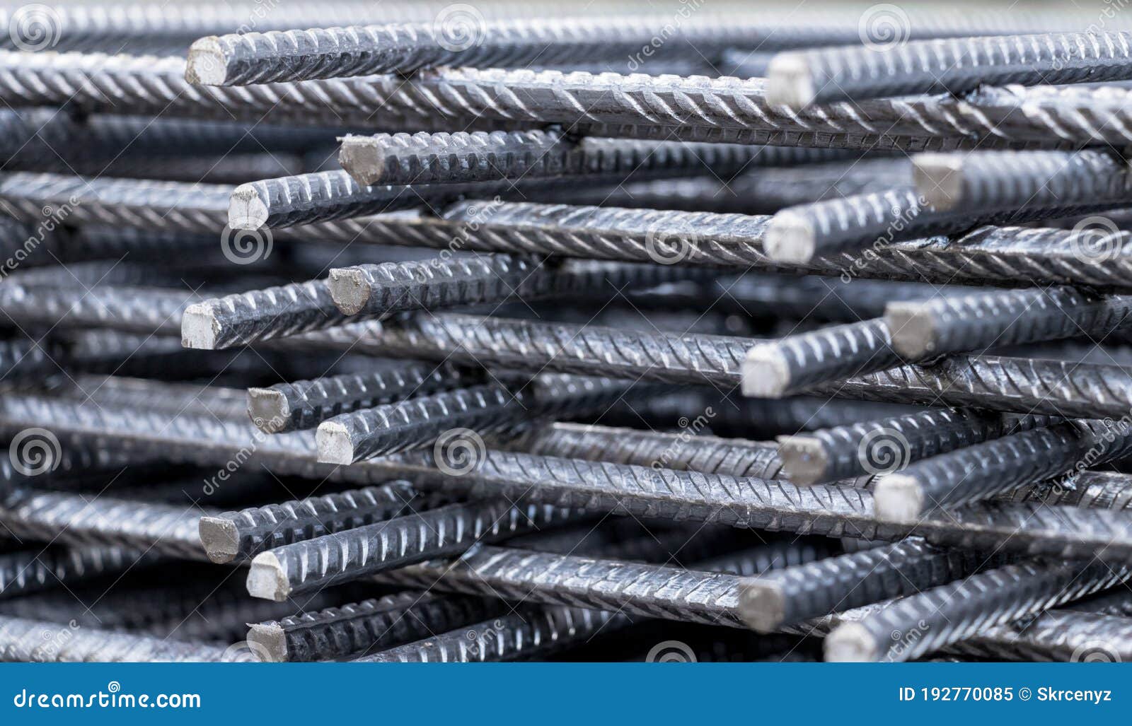 Stack of Concrete Reinforcement Steel Mesh Stock Image - Image of ...