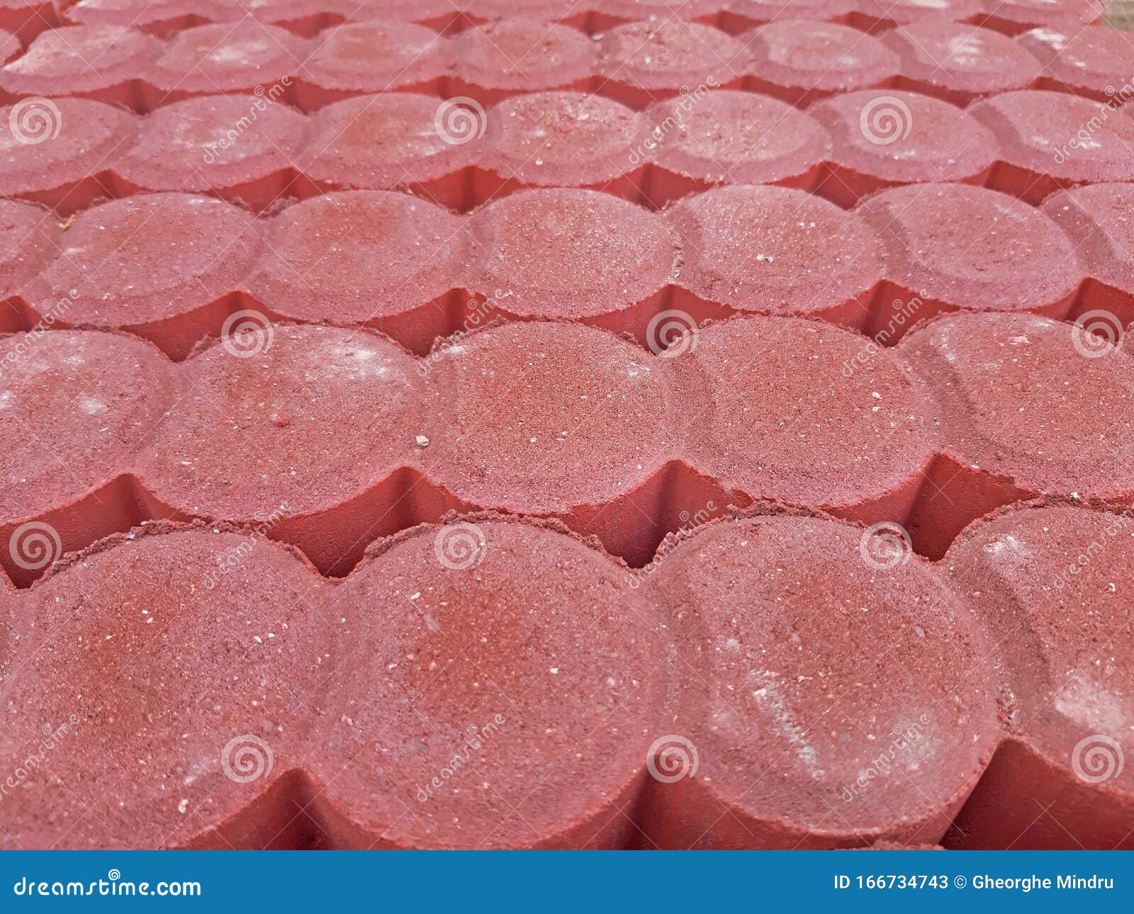 Stack of Concrete Road Sidewalk for Paving. Textured Stock Image ...
