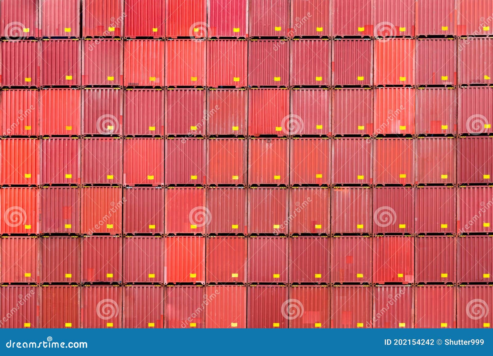 A Stack Of Sea Containers Royalty-Free Stock Image | CartoonDealer.com ...