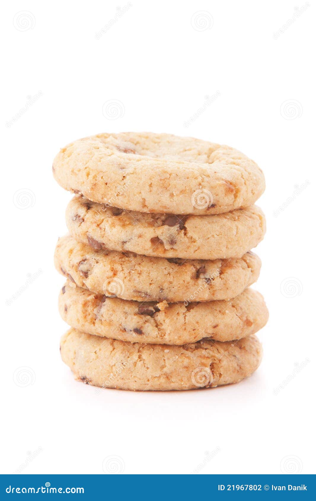 Stack of cookies stock photo. Image of arrangement, sweet - 21967802