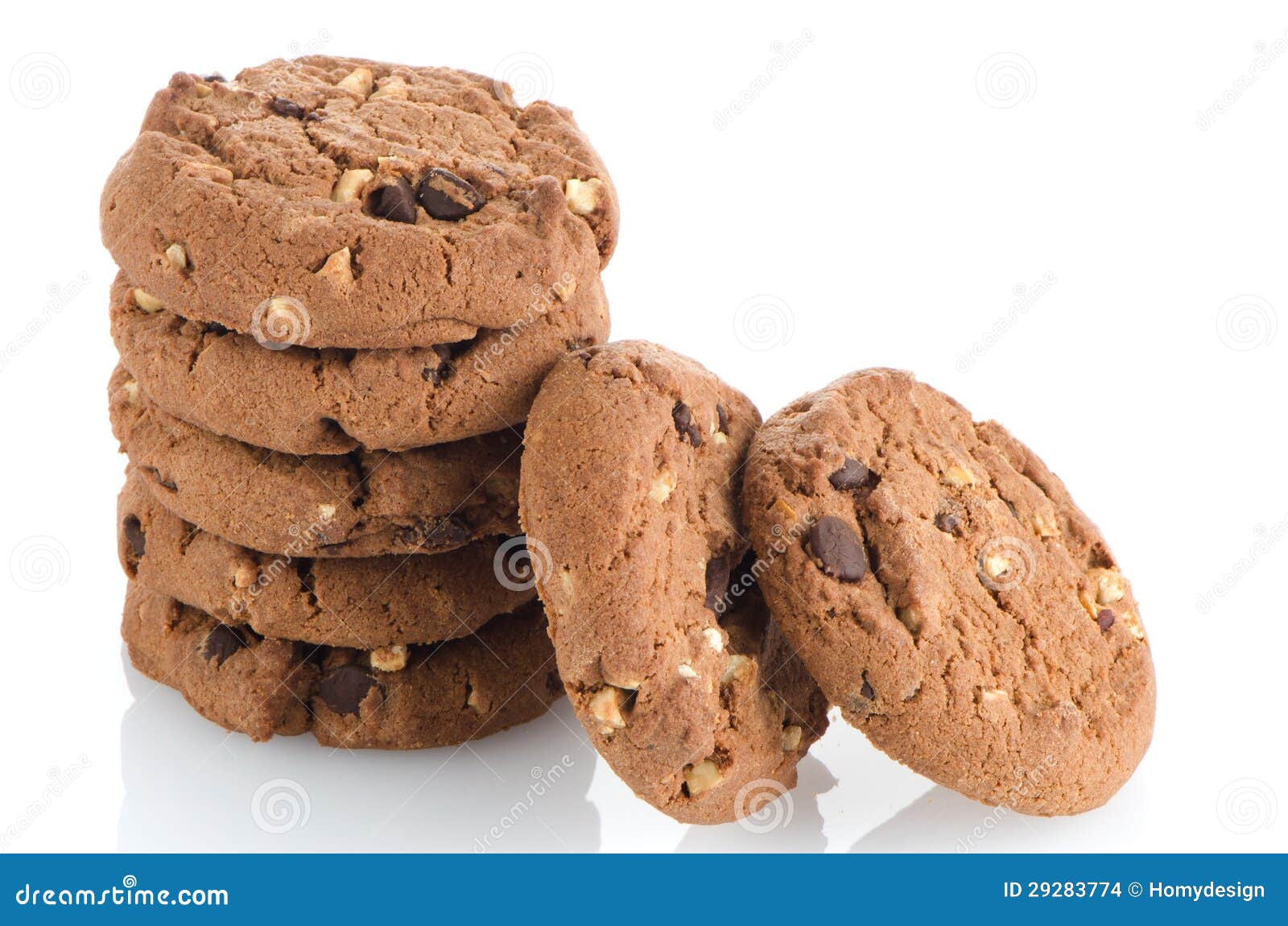 Stack of cookies stock photo. Image of indulgence, lots - 29283774