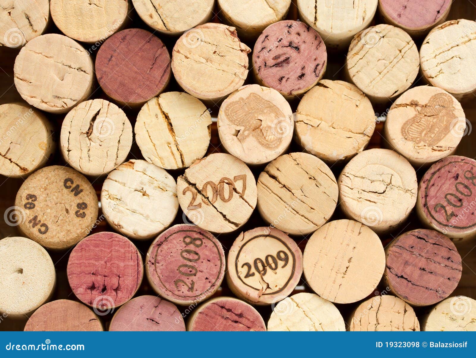 Stack of corks stock photo. Image of cork, stack, wine - 19323098