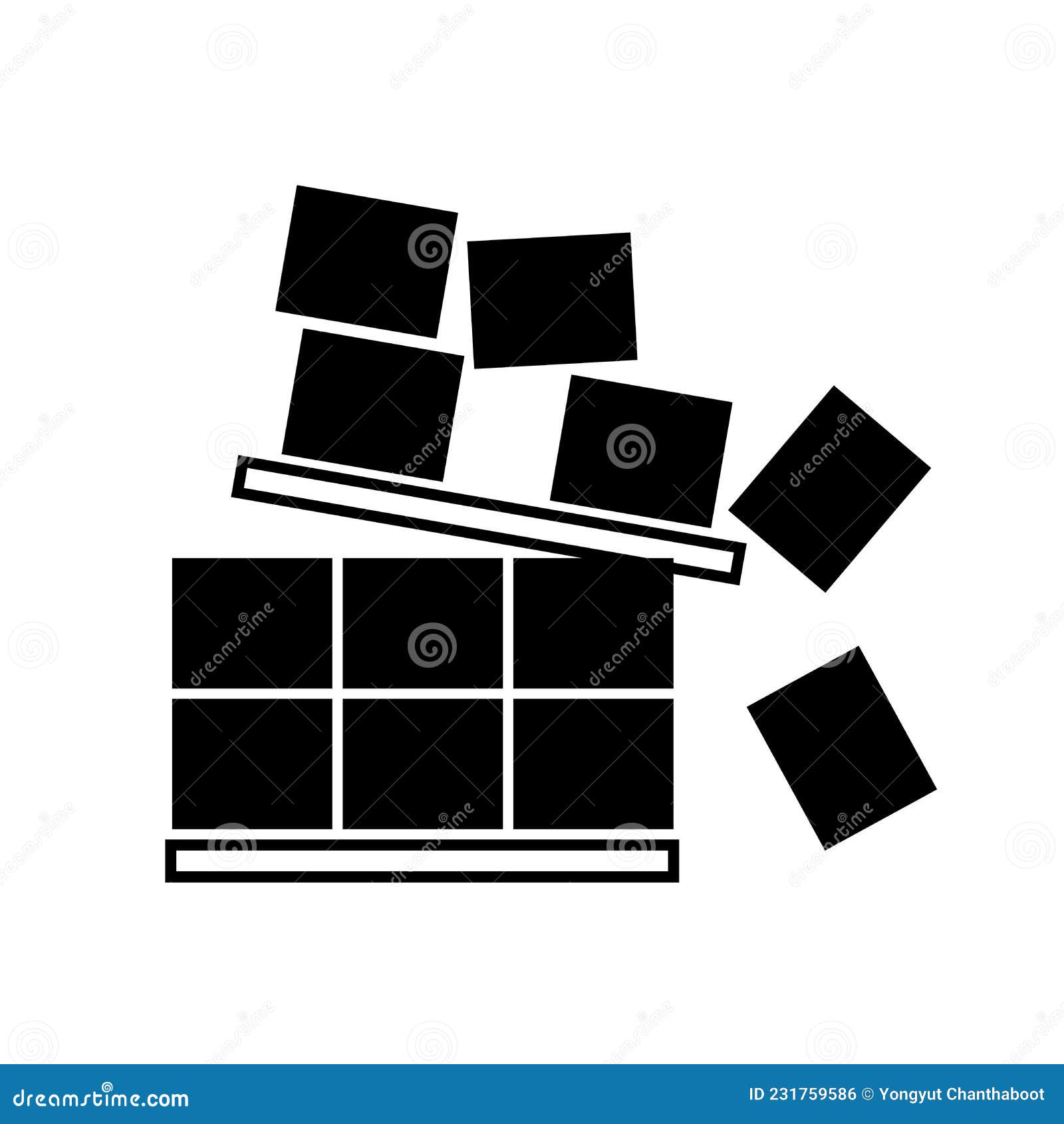 Stack Correctly Symbol Sign, Vector Illustration, Isolate On White ...
