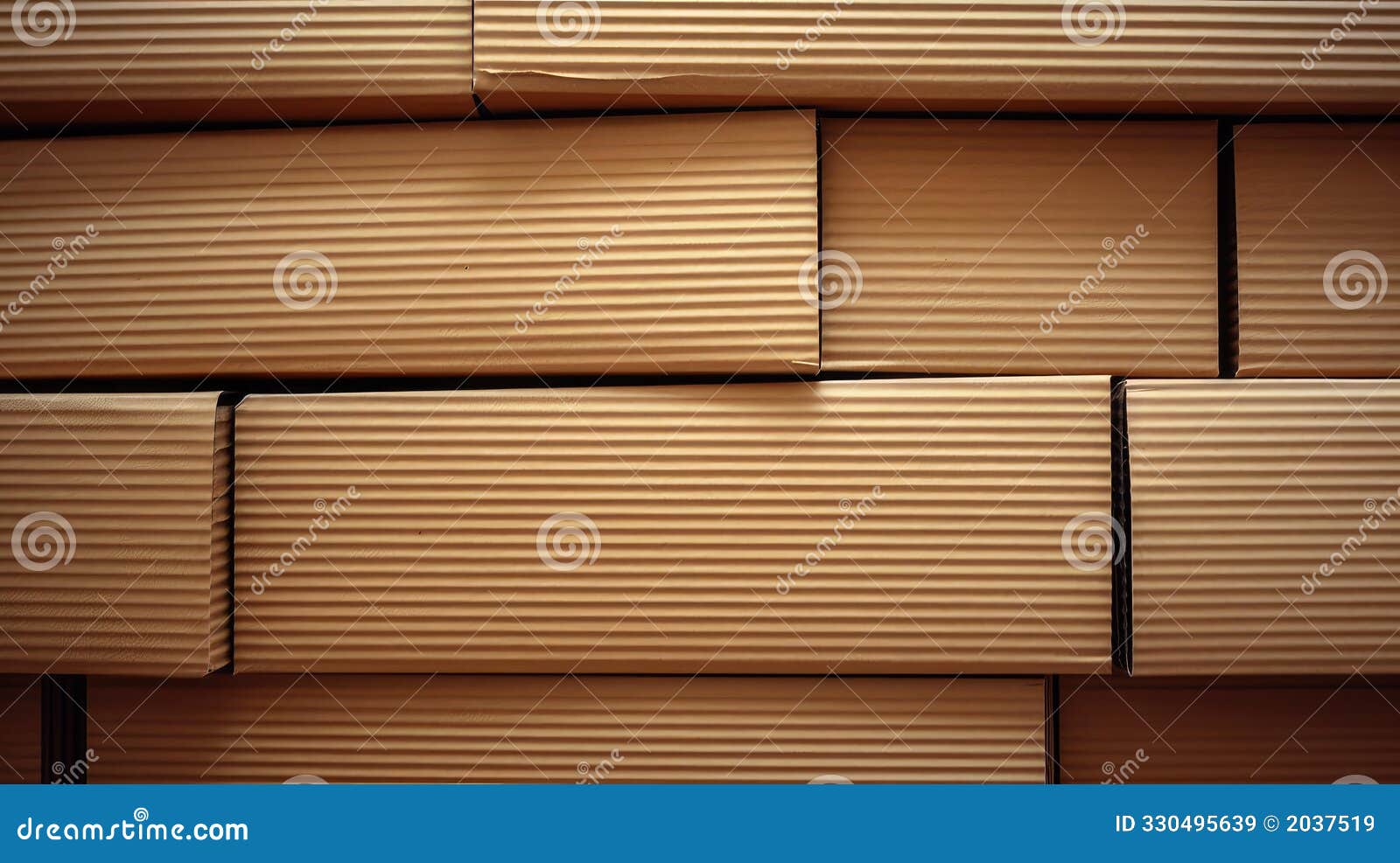 Stack Corrugated Box Texture Stock Illustration - Illustration of ...