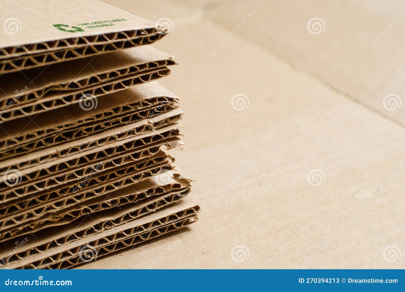 Corrugated Recycled Carton Royalty-Free Stock Photo | CartoonDealer.com ...