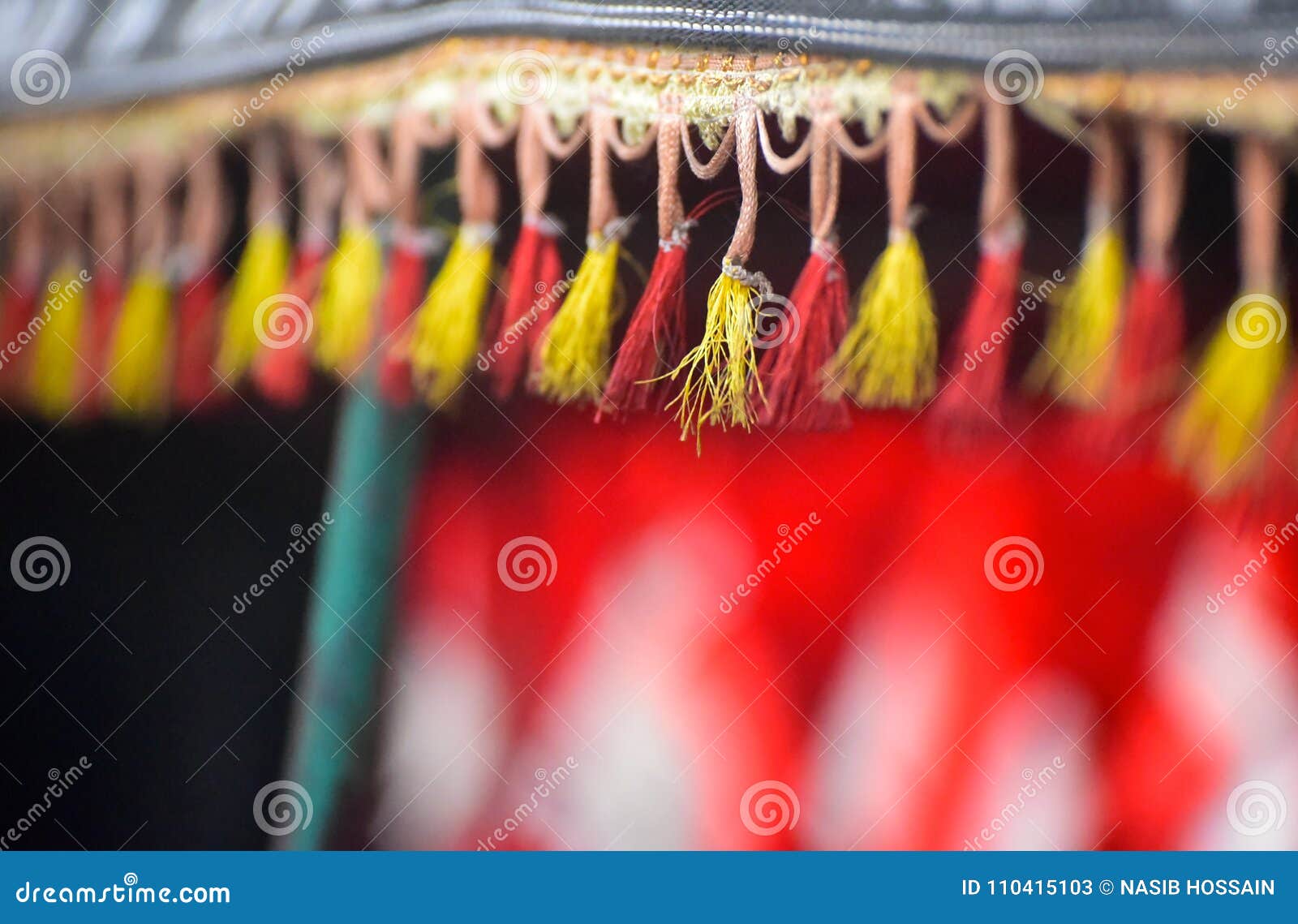 Stack of Cotton Objects with Red Background Photo Stock Image - Image ...