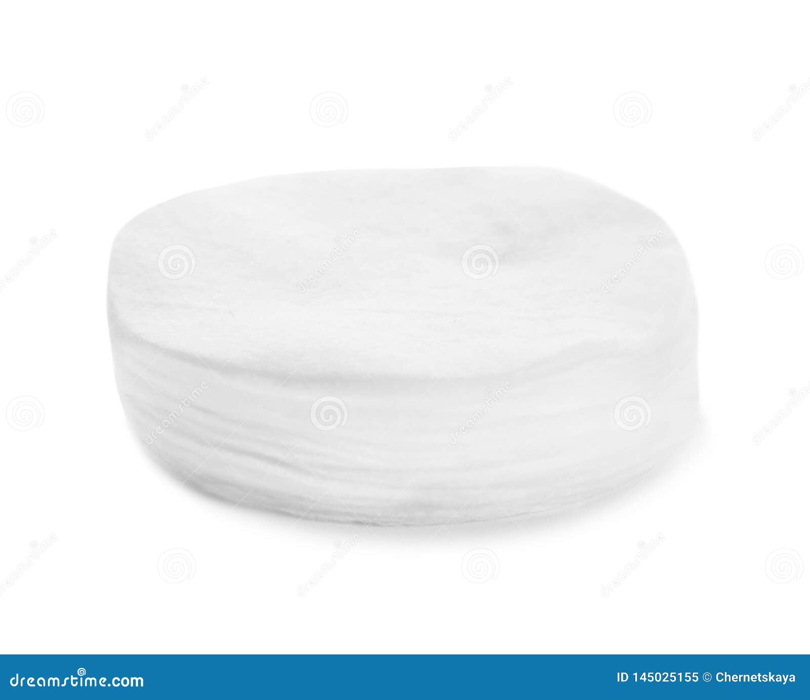 Stack of Cotton Pads Isolated Stock Image - Image of fresh, medicine ...