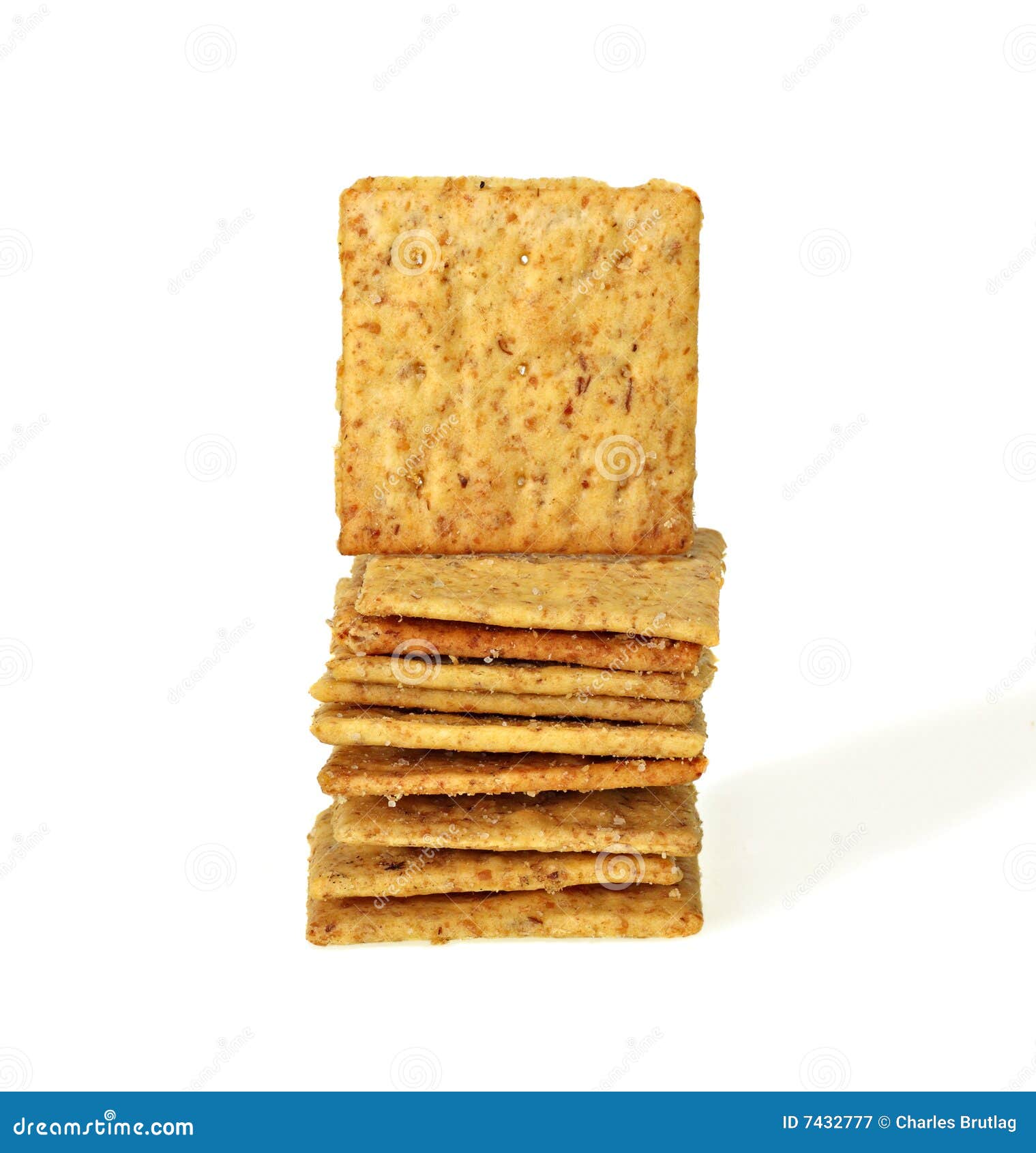 Stack of Crackers stock image. Image of white, group, closeup - 7432777