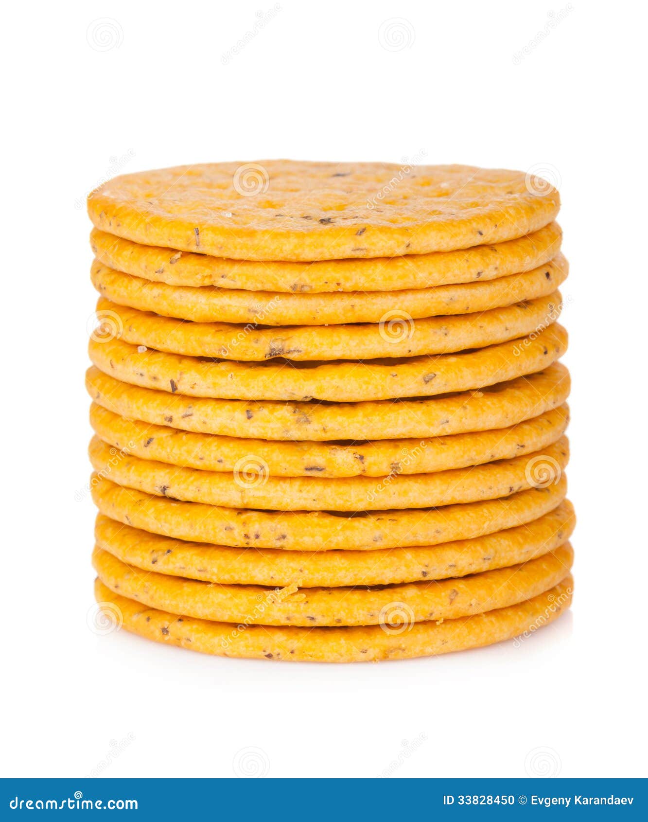 Stack of crackers stock photo. Image of snack, salty - 33828450