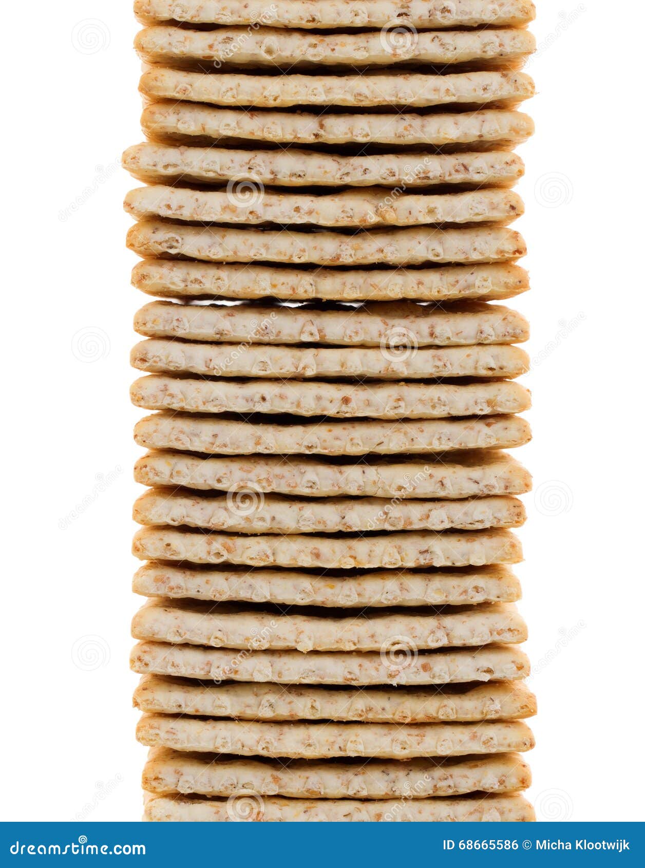 Stack of crackers stock photo. Image of crisp, closeup - 68665586