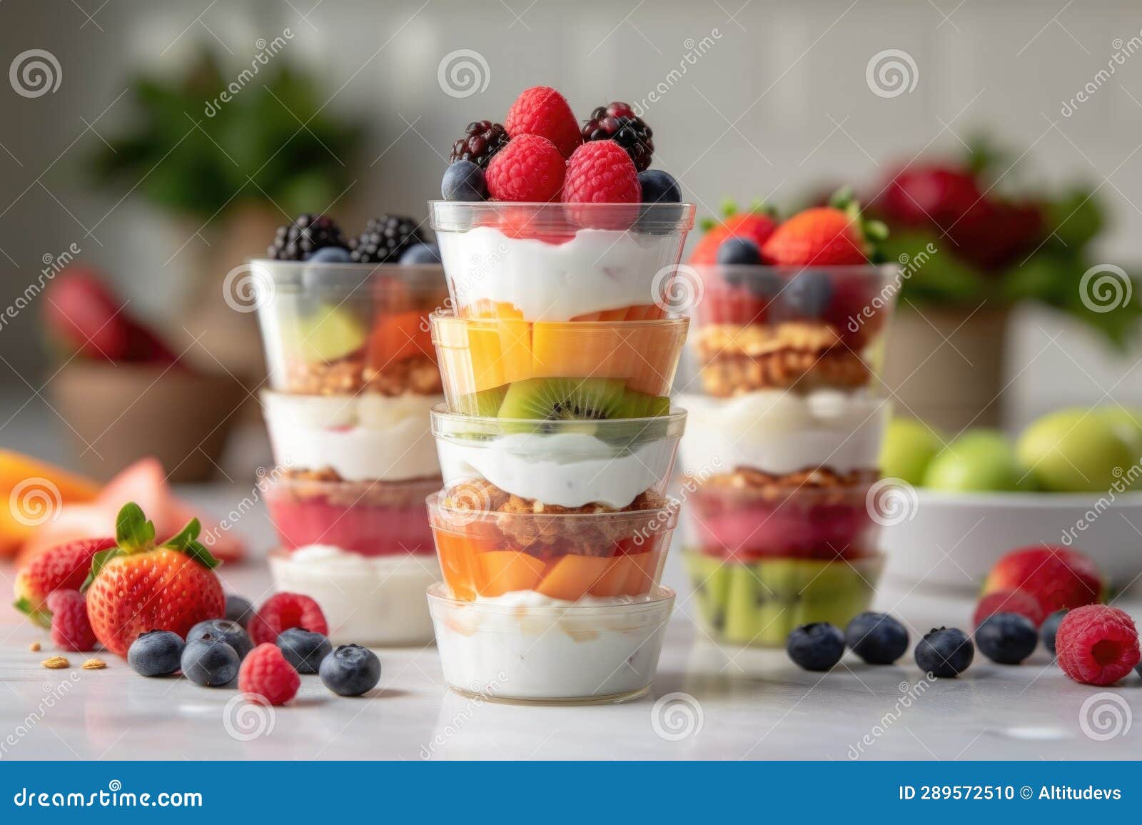 Containers Of Toppings For Ice Cream Bar Royalty-Free Stock Photography ...
