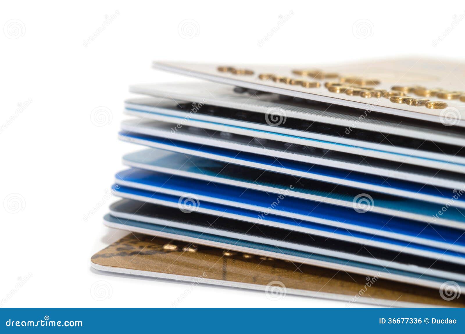 Stack of credit cards stock photo. Image of paper, banking - 36677336