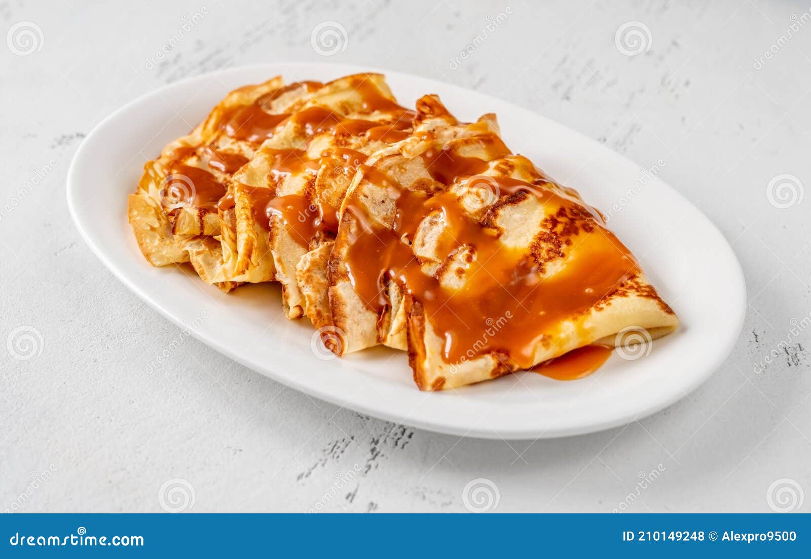 Stack of crepes stock photo. Image of lunch, cuisine - 210149248