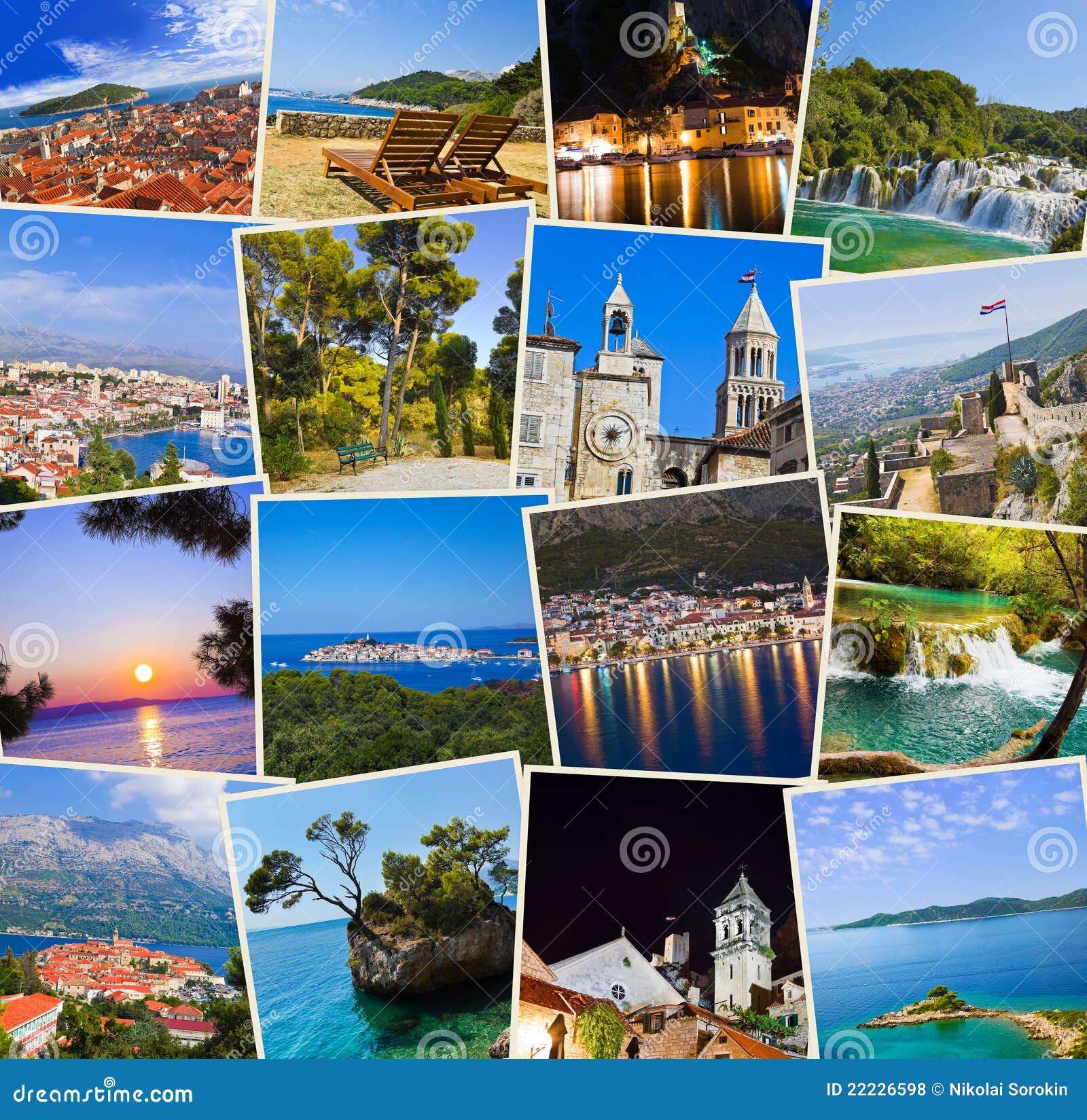 Stack of Croatia Travel Photos Stock Photo - Image of dubrovnik ...
