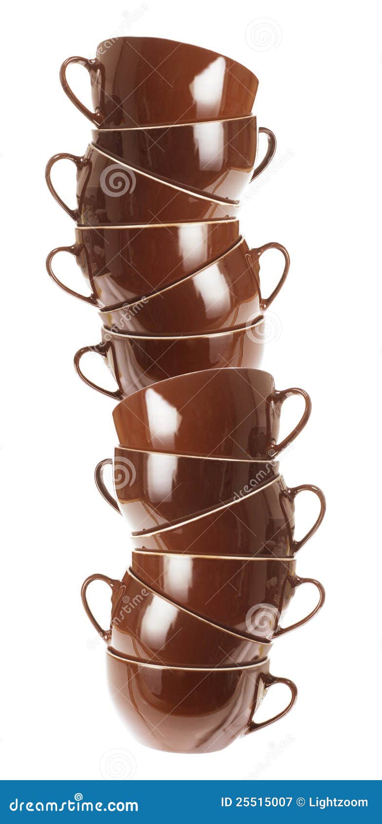 Stack of Cups stock image. Image of teacups, stack, balance - 25515007