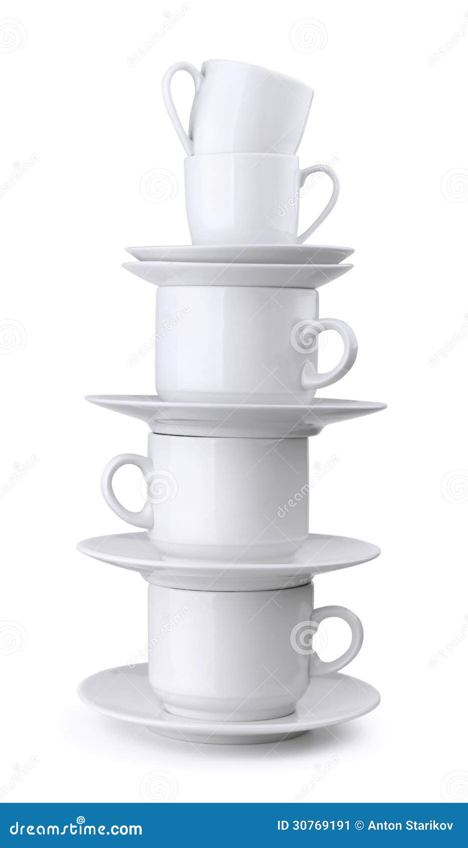 Stack of cups stock image. Image of coffee, equipment - 30769191