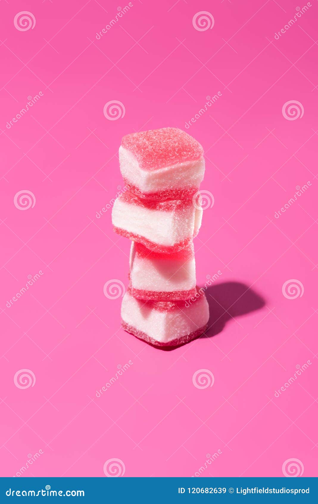Stack of Delicious Gummy Candies Stock Image - Image of unhealthy ...