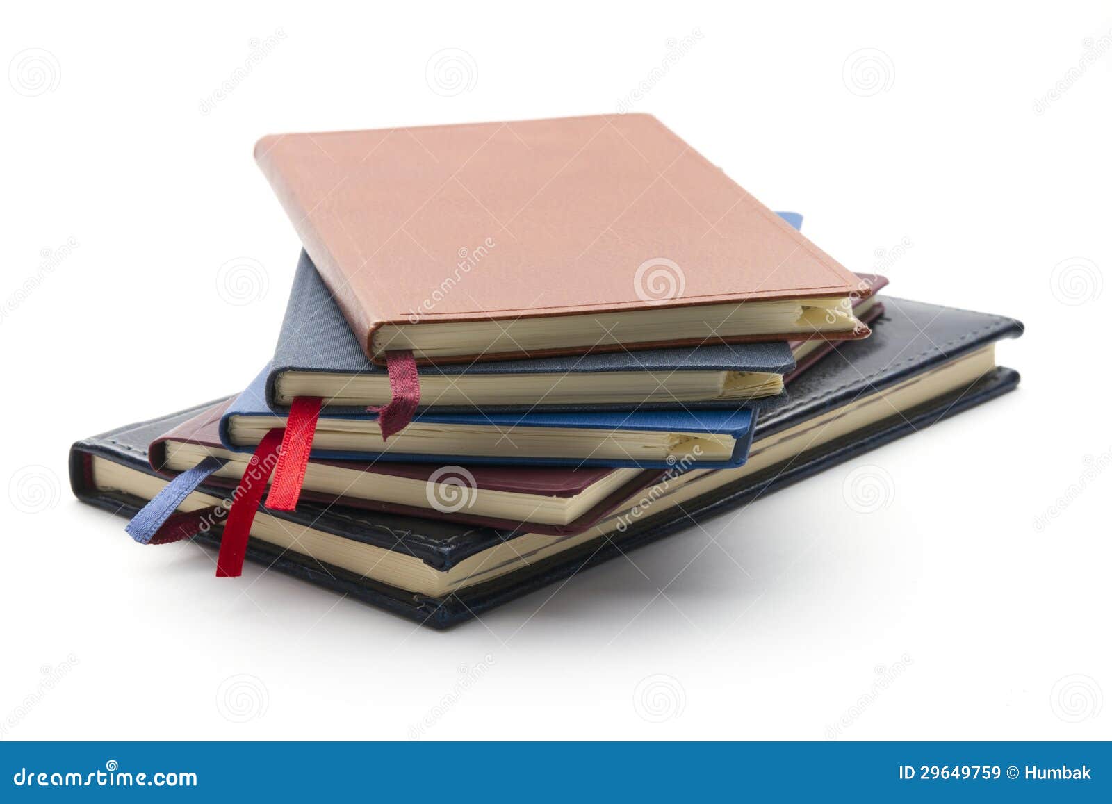 Stack of diaries stock image. Image of appointment, date - 29649759