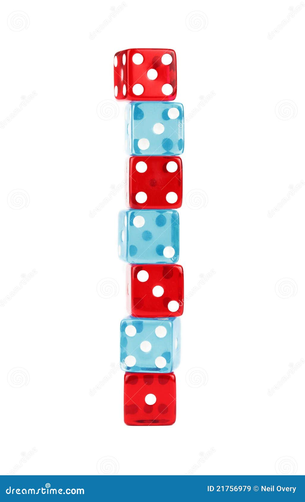 Stack of Dice stock image. Image of balanced, dice, piled - 21756979