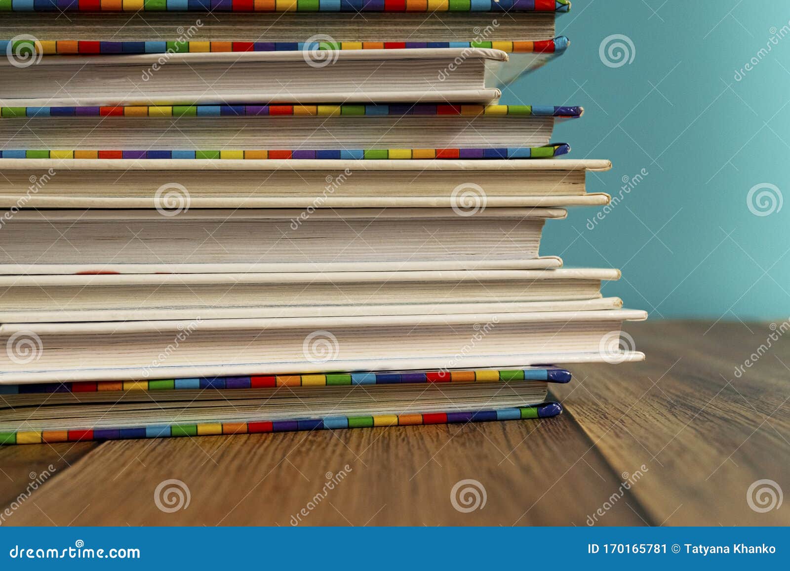 A Stack of Different Bookmarks with Bookmarks for Pages. Book Binding ...