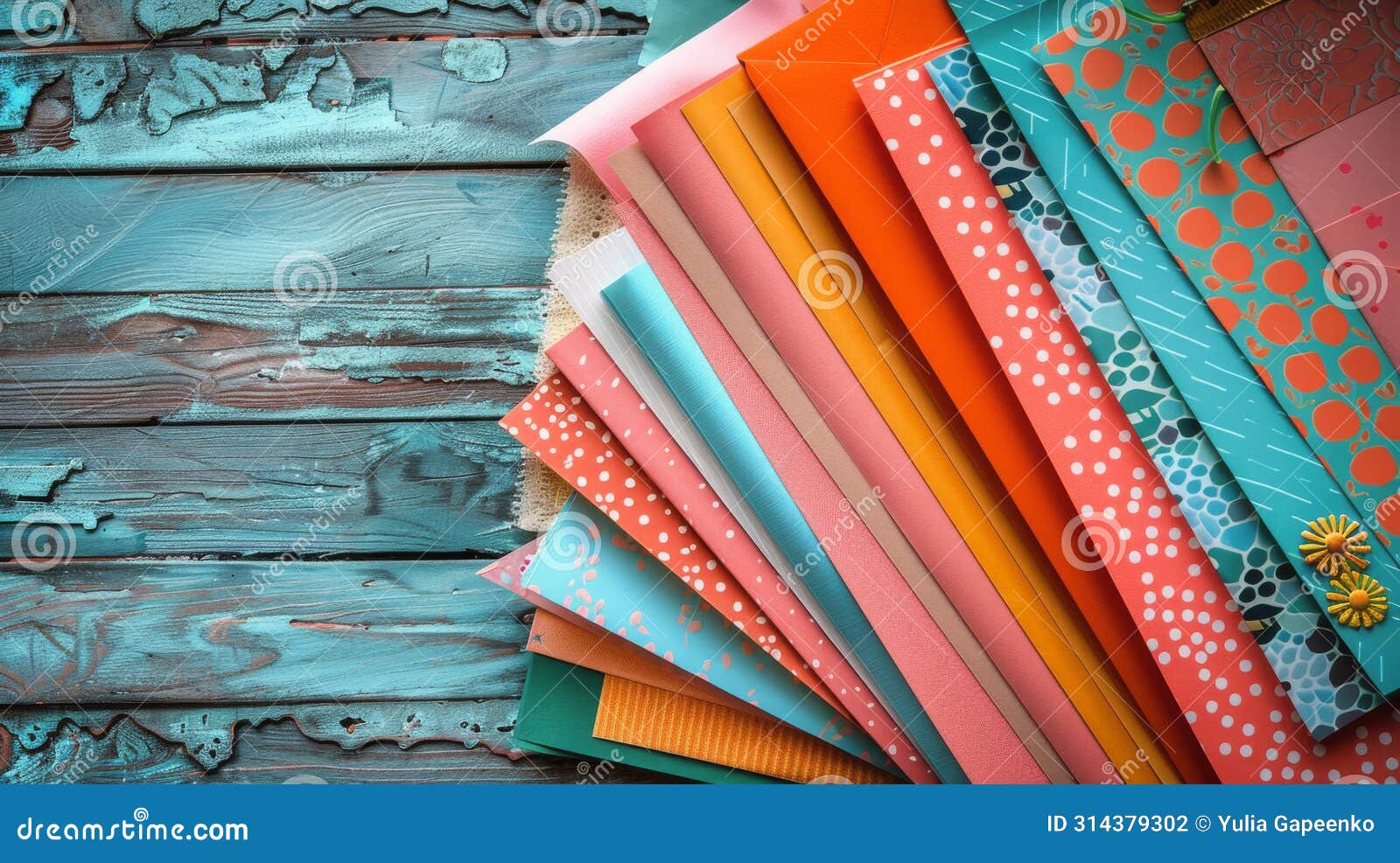 Stack of Different Colored Papers Stock Photo - Image of paper, stacked ...