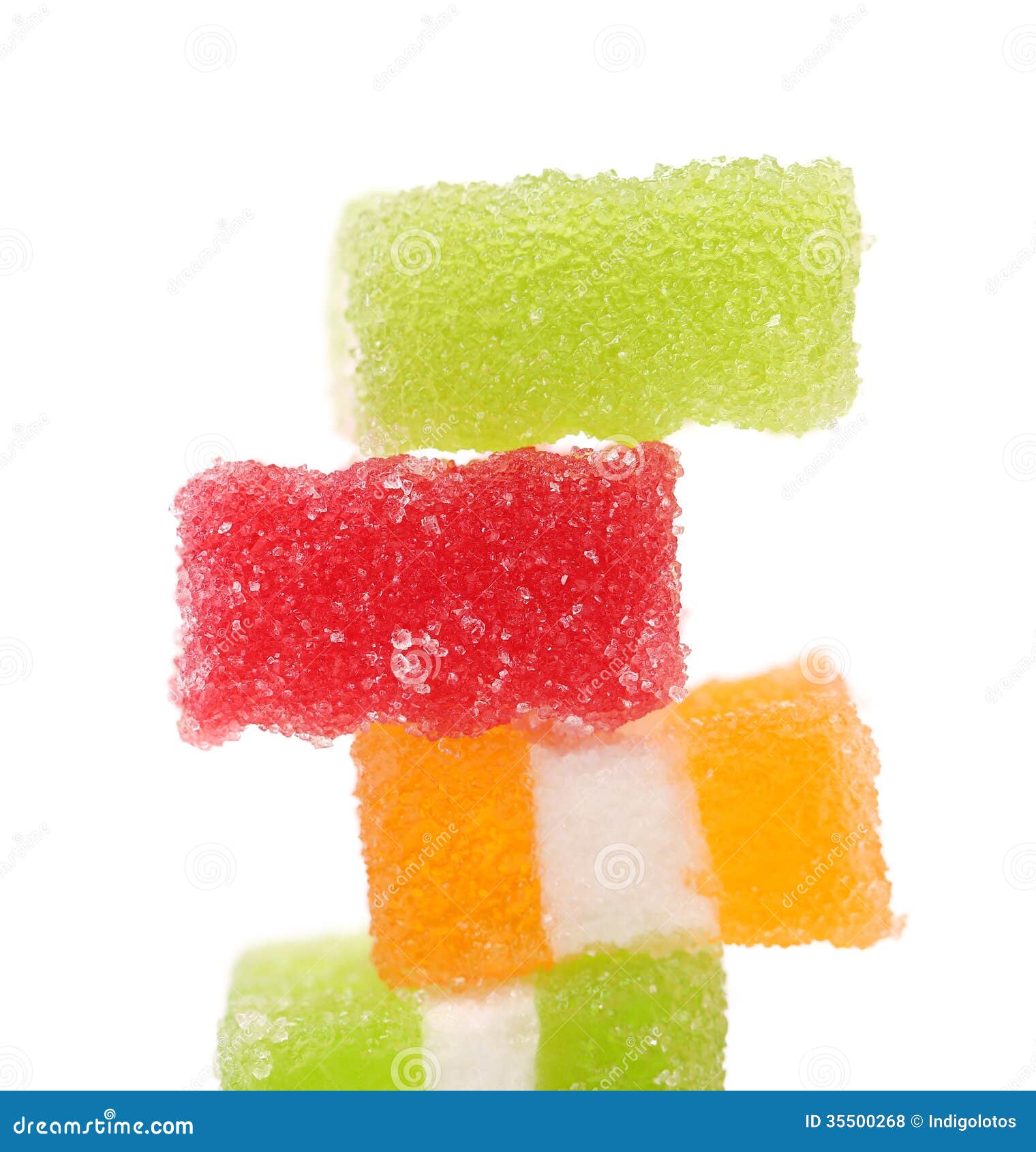Stack of Different Fruit-paste Candies Stock Photo - Image of stack ...