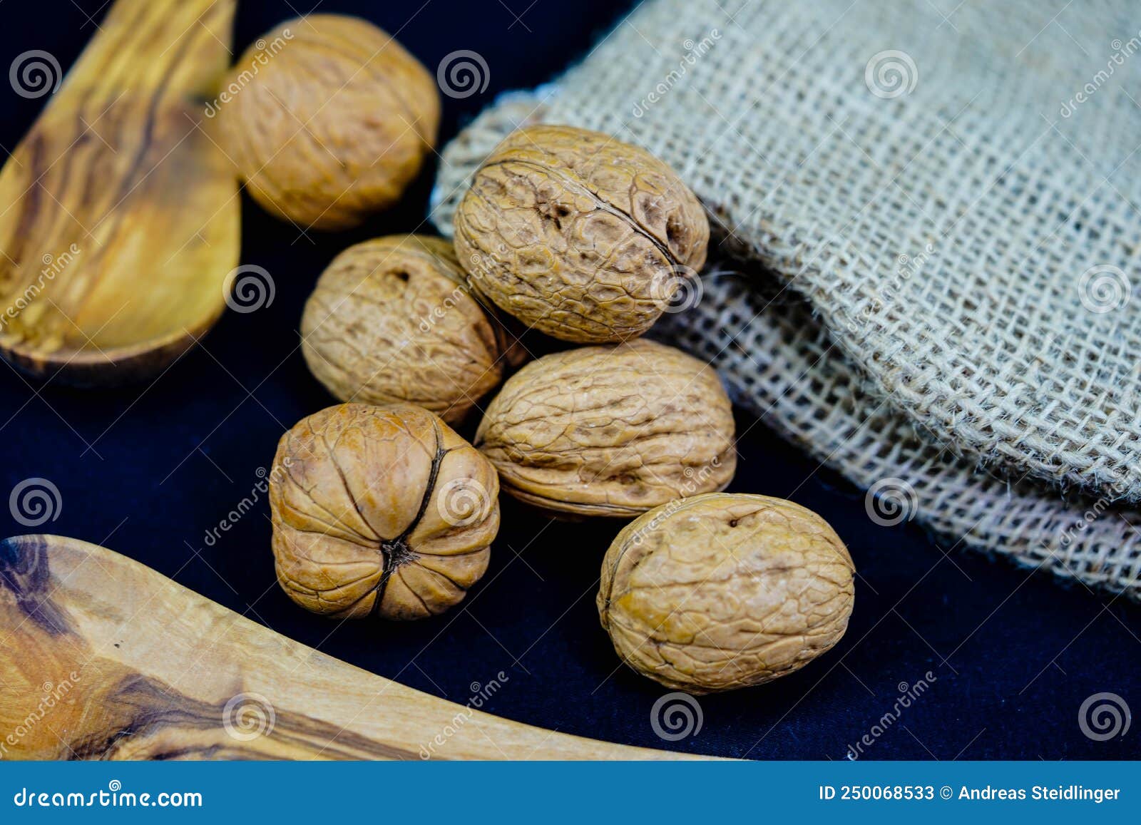 Stack of nuts stock image. Image of autumn, haselnuts - 250068533