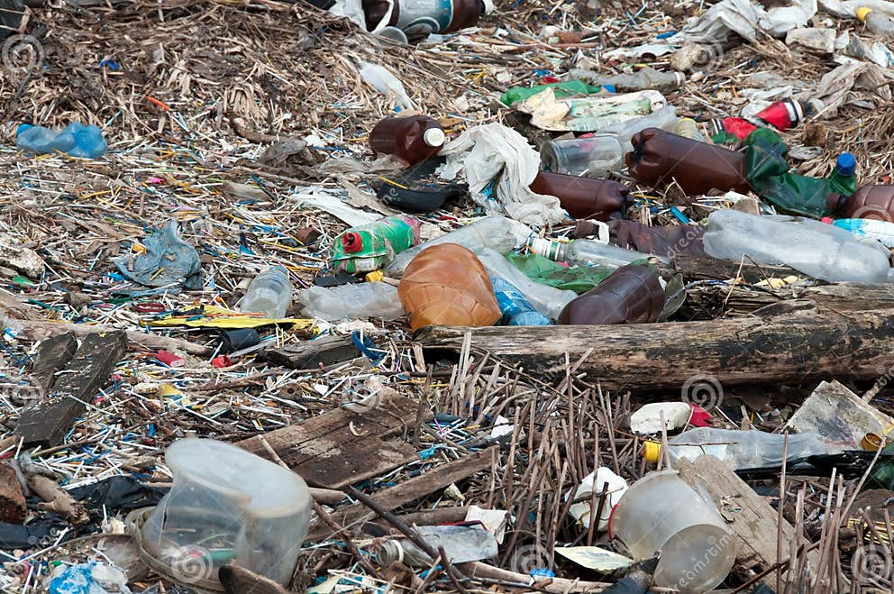 Stack of Different Types Garbage Stock Photo - Image of background ...