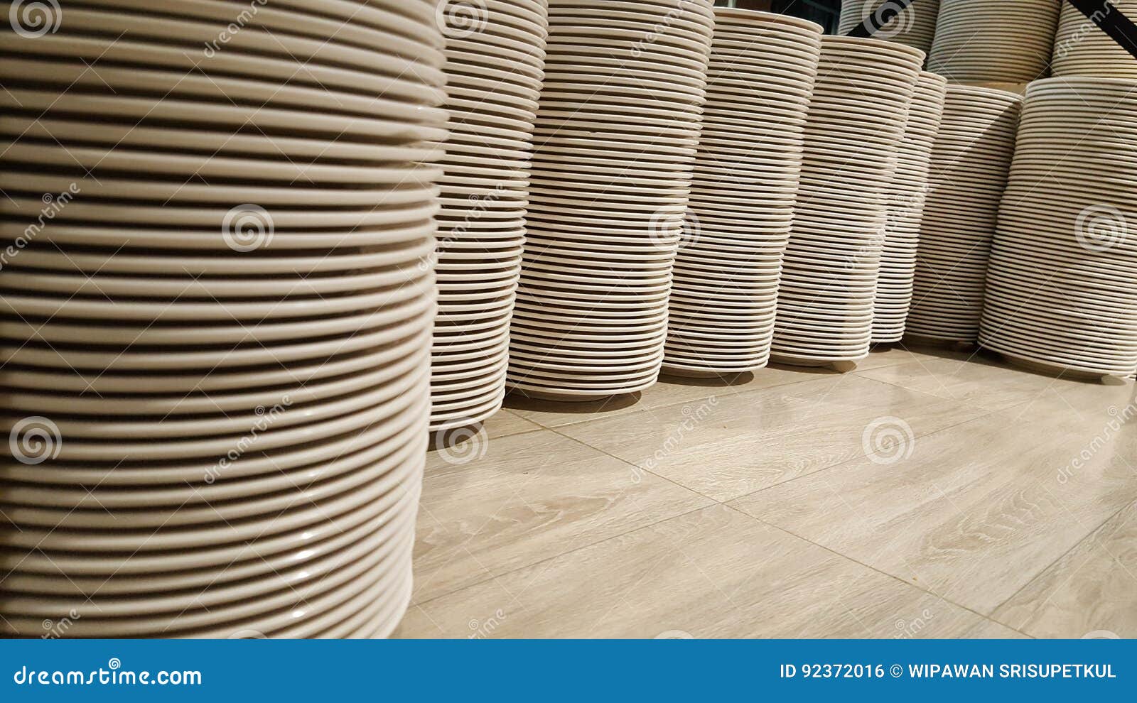 Stack of dish stock photo. Image of flooring, food, white - 92372016