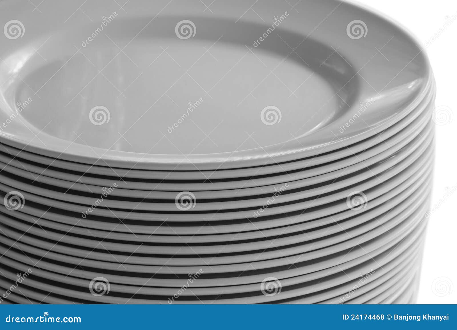Stack of dishes stock photo. Image of equipment, home - 24174468