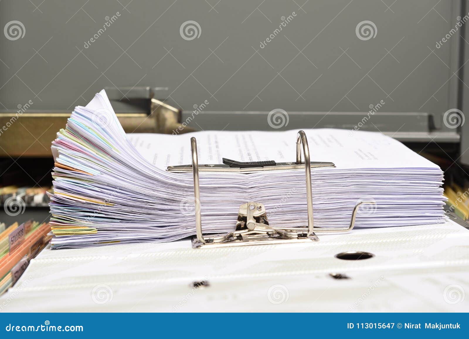 Stack Document file stock image. Image of business, paper - 113015647