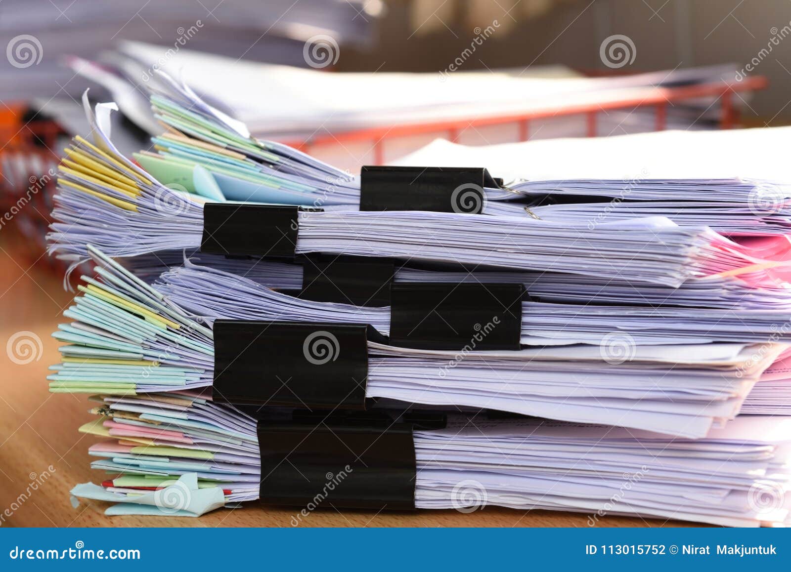 Stack Document file stock photo. Image of keeping, financial - 113015752