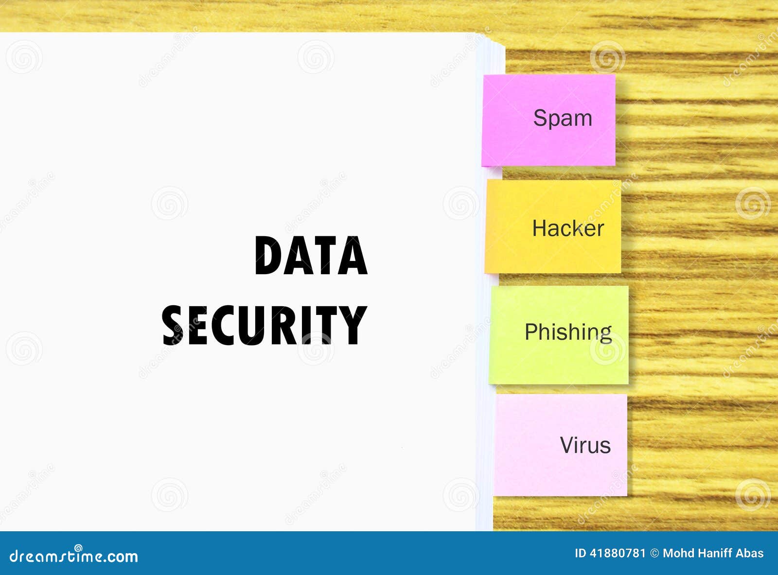 Stack of Documents Paper with Colorful Tagging for Easy Reference for ...