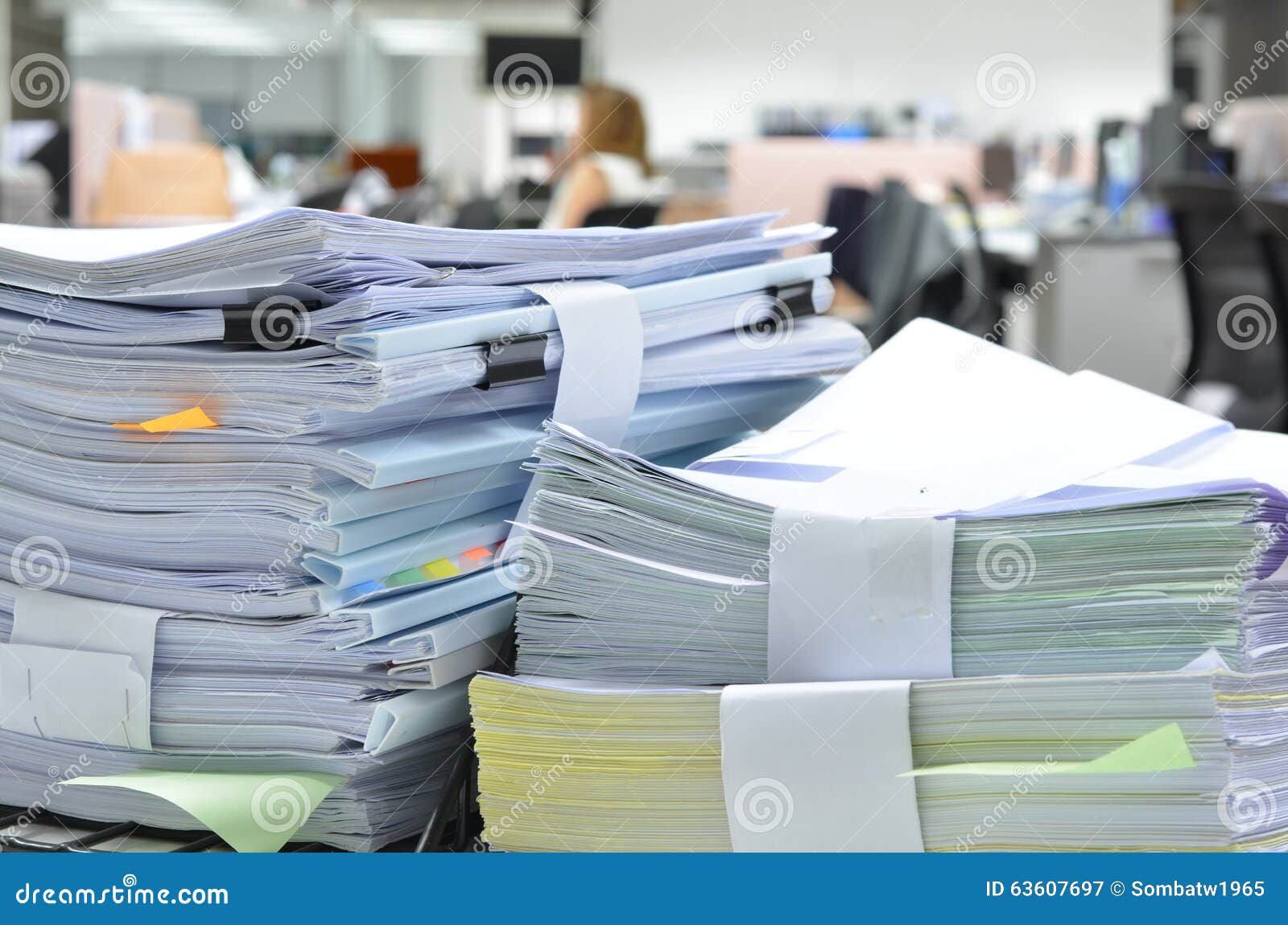 Stack of Documents stock image. Image of paper, firm - 63607697