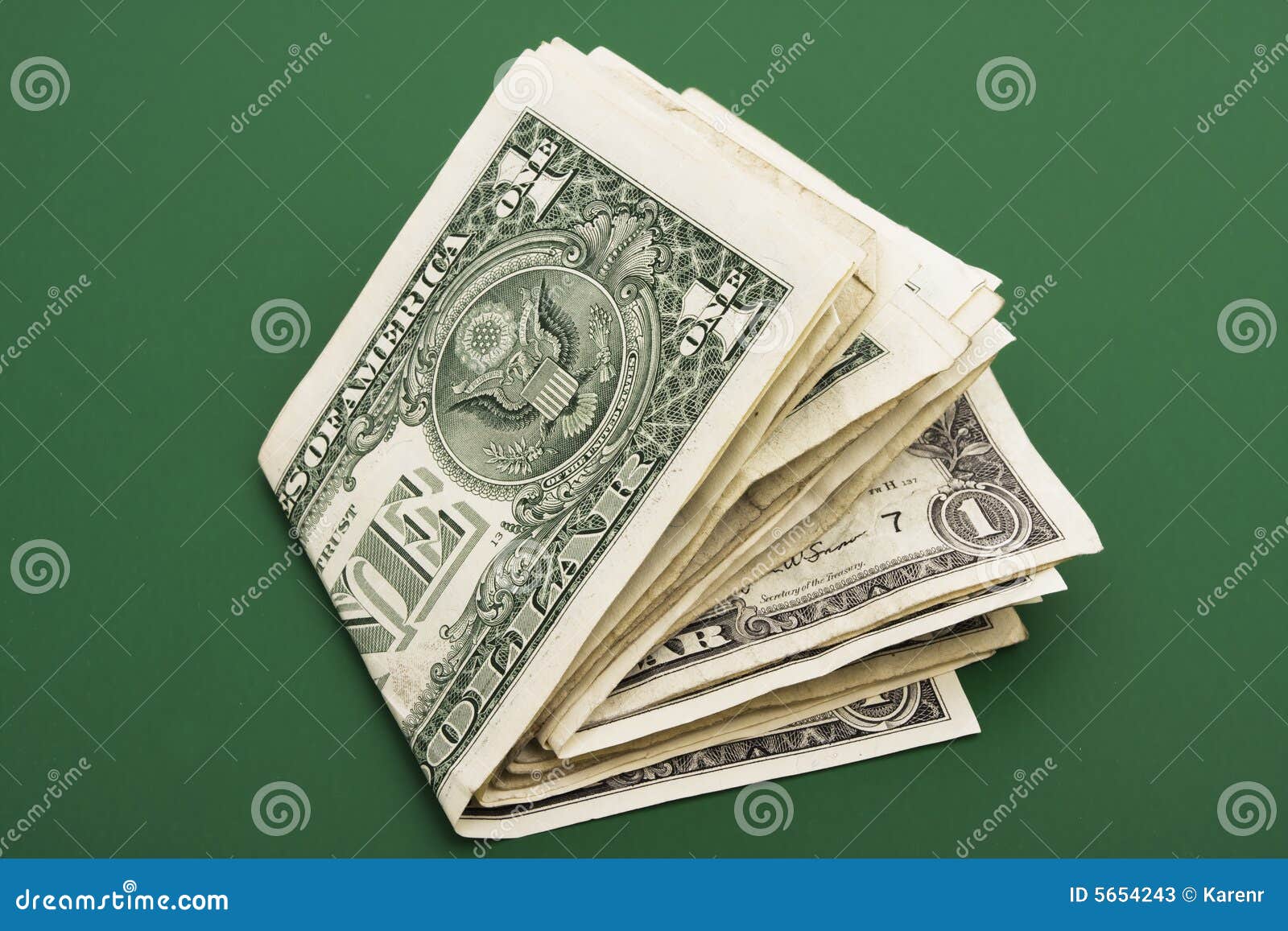 Stack of Dollar Bills stock image. Image of copy, heap - 5654243