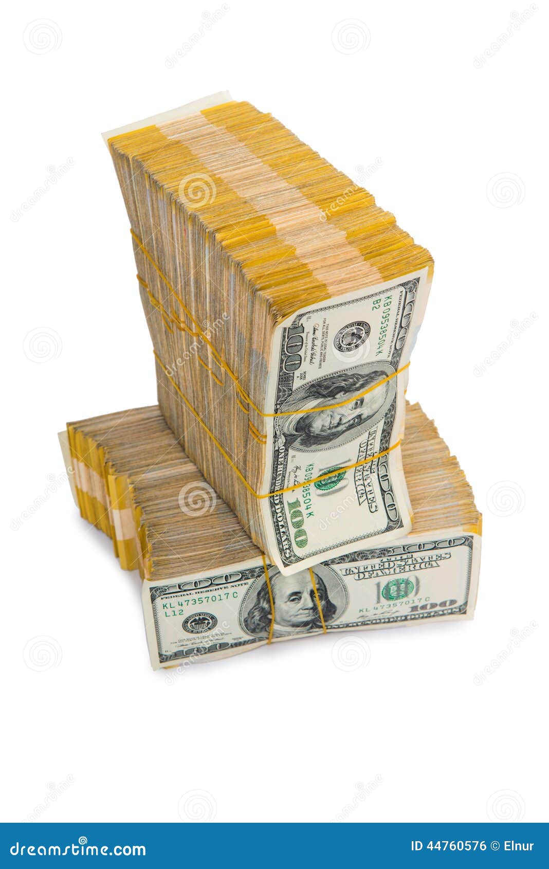 Stack of Dollars in Business Concept Stock Photo - Image of dollars ...