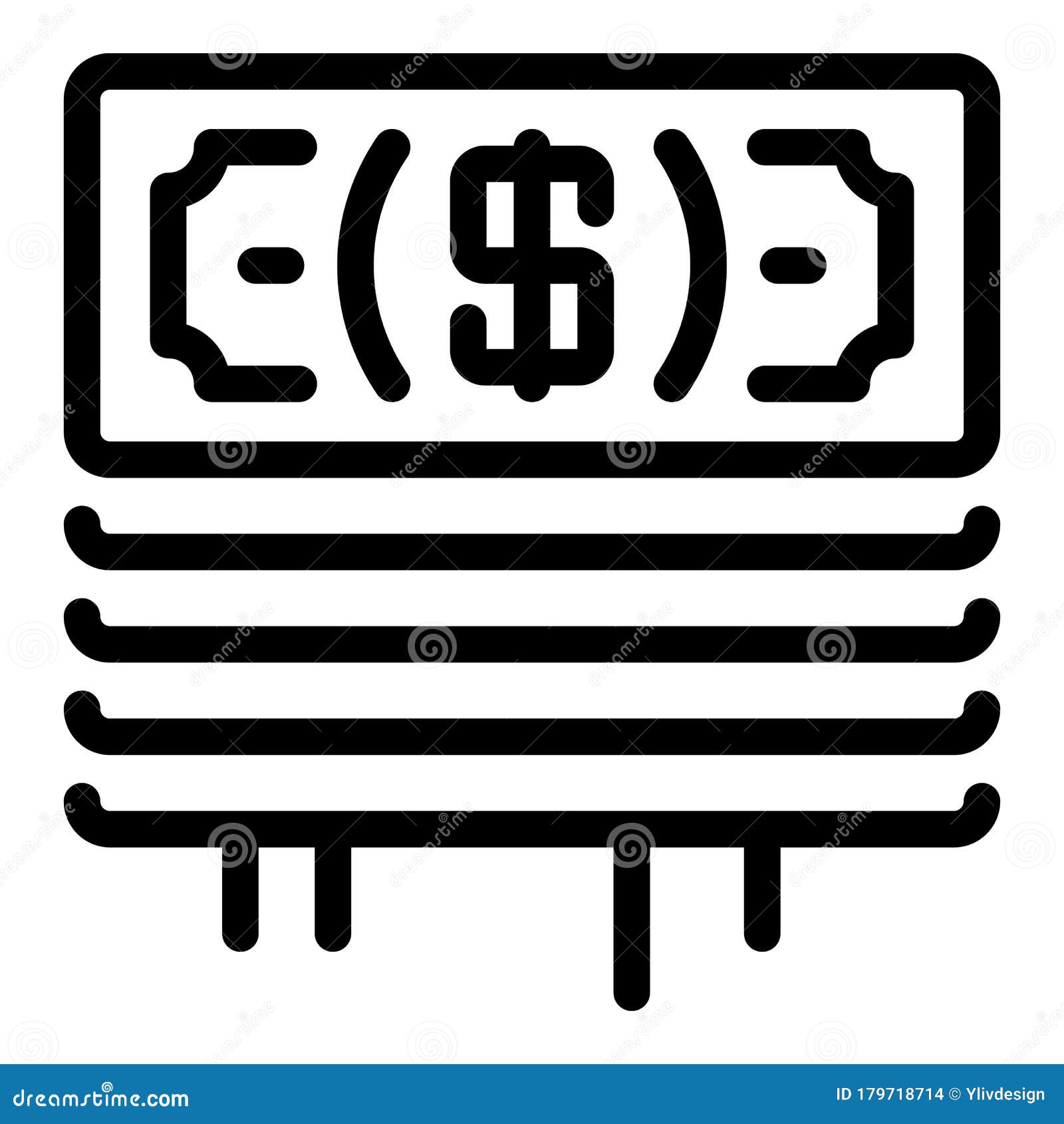Recount Icon Vector From Voting Elections Concept. Thin Line ...