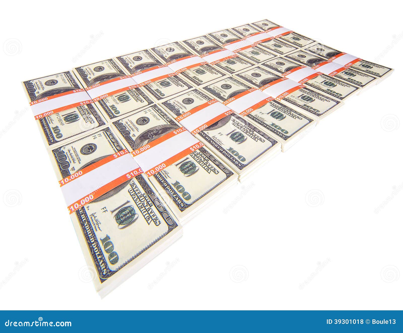 Stack of dollars stock photo. Image of business, dollar - 39301018