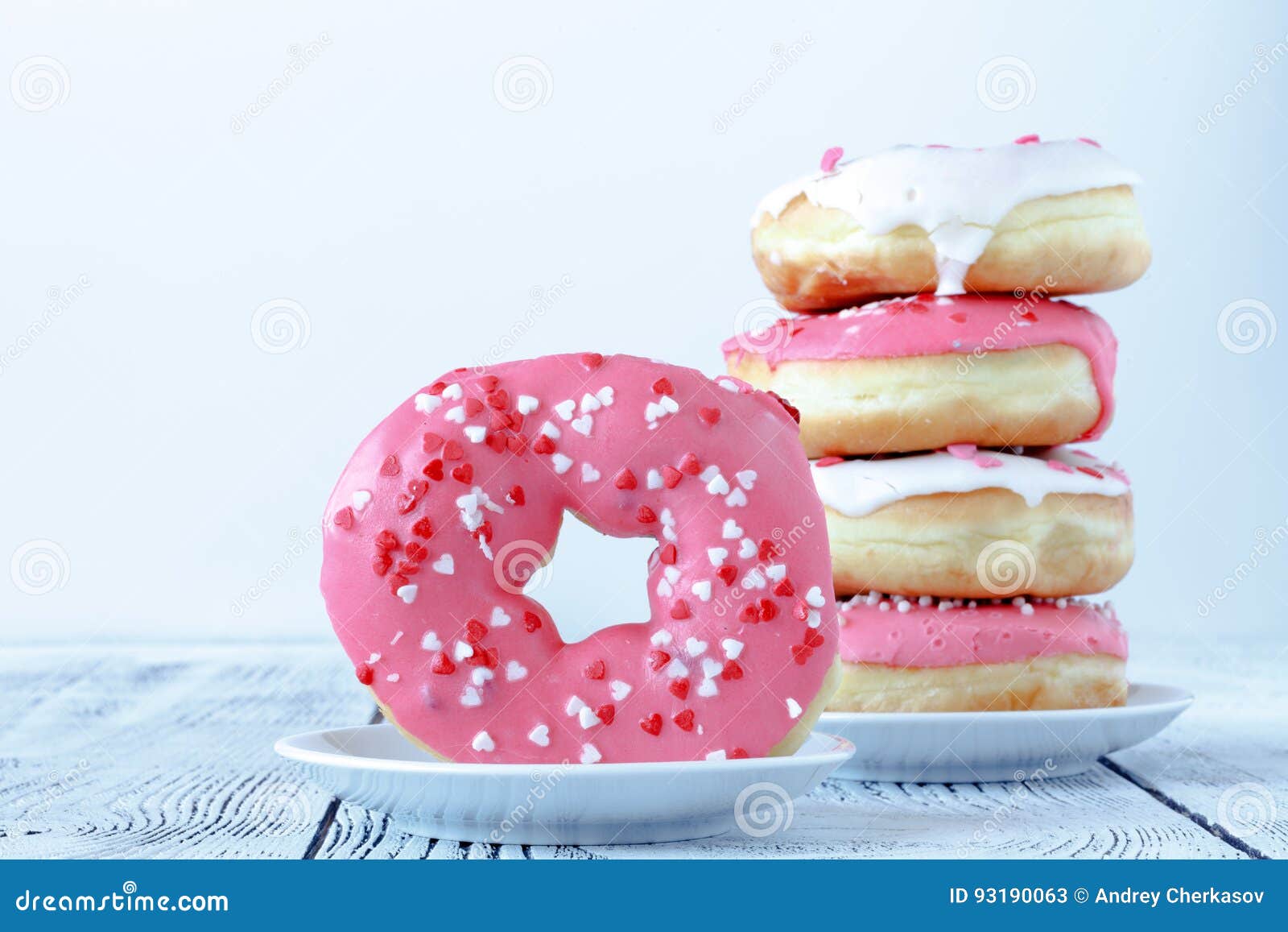 Stack of donuts stock image. Image of chocolate, pastel - 93190063