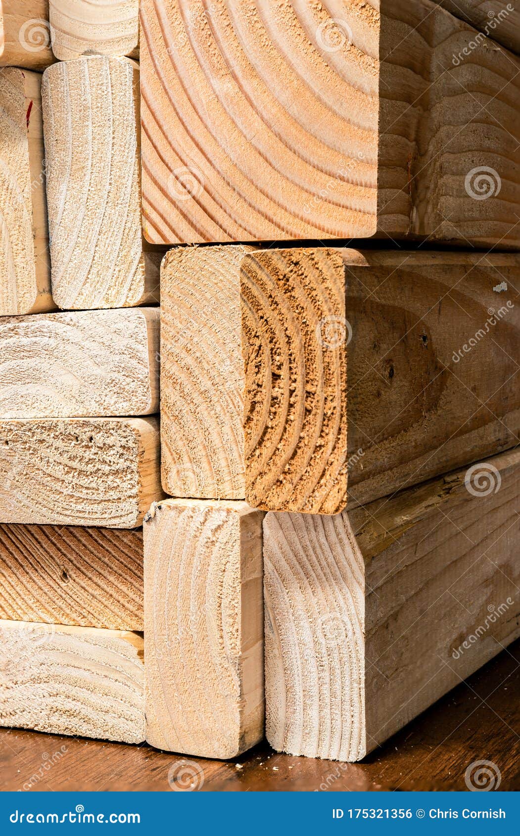 Stacked Lumber Textures stock photo. Image of plank - 175321356
