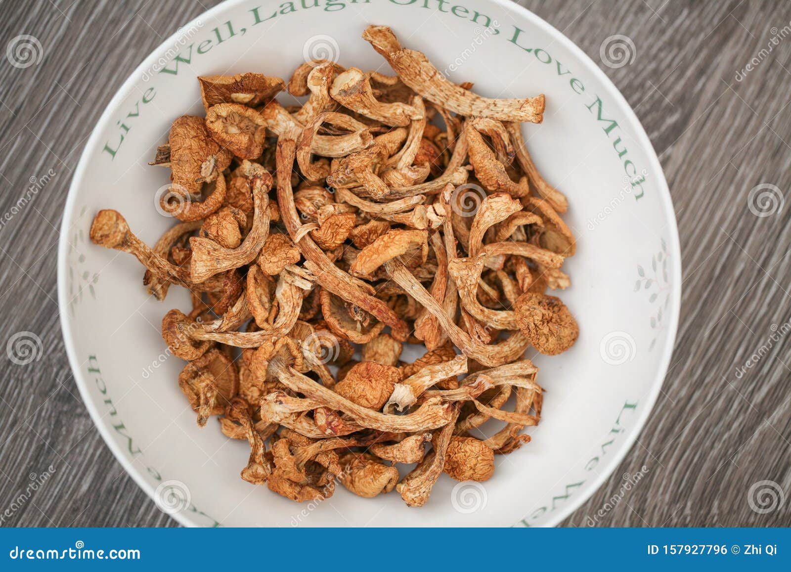 Stack of the dry mushroom stock photo. Image of mushroom - 157927796