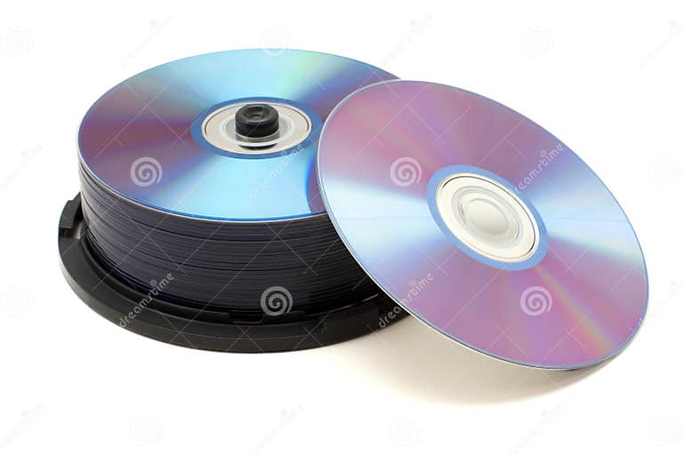 Stack of dvds stock image. Image of color, close, computer - 9027679