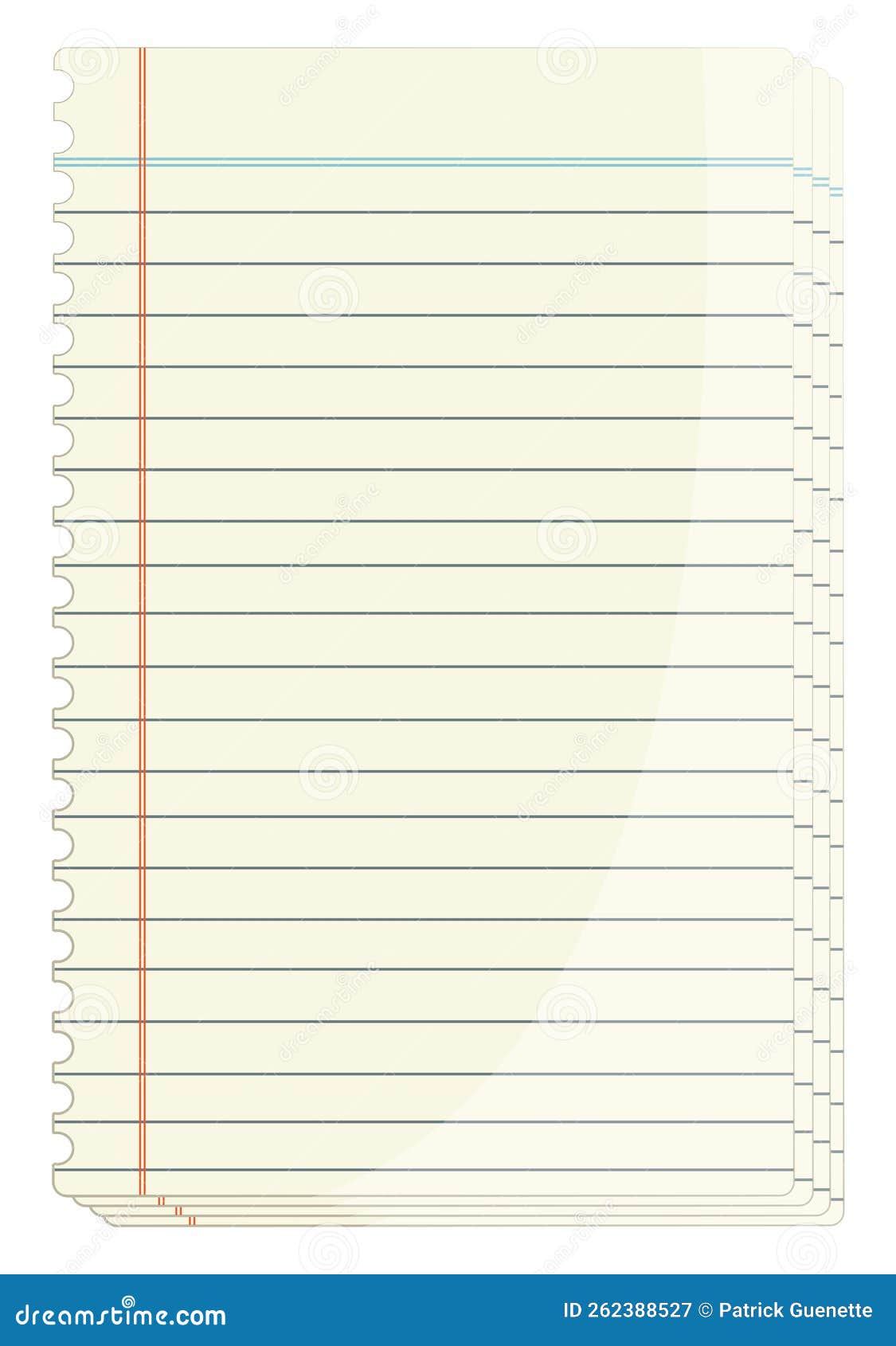 Stack of Empty Papers, Icon Stock Vector - Illustration of cardboard ...