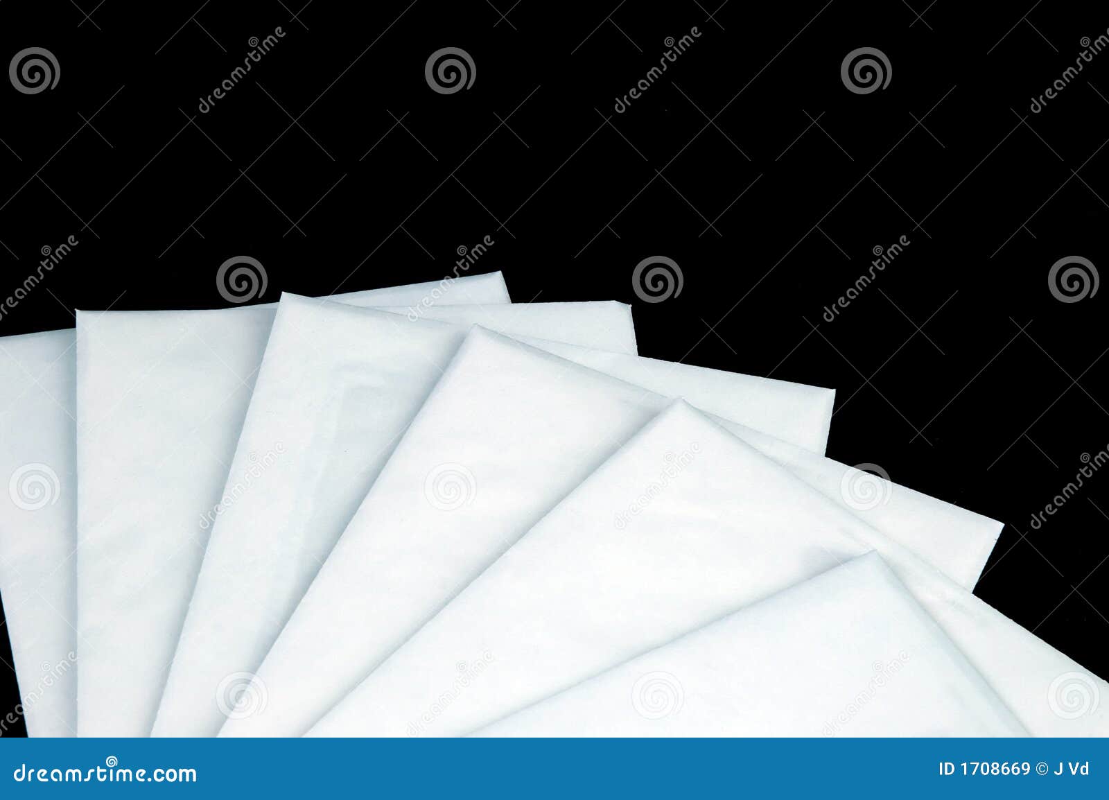 Stack of envelopes stock image. Image of handwritten, message - 1708669