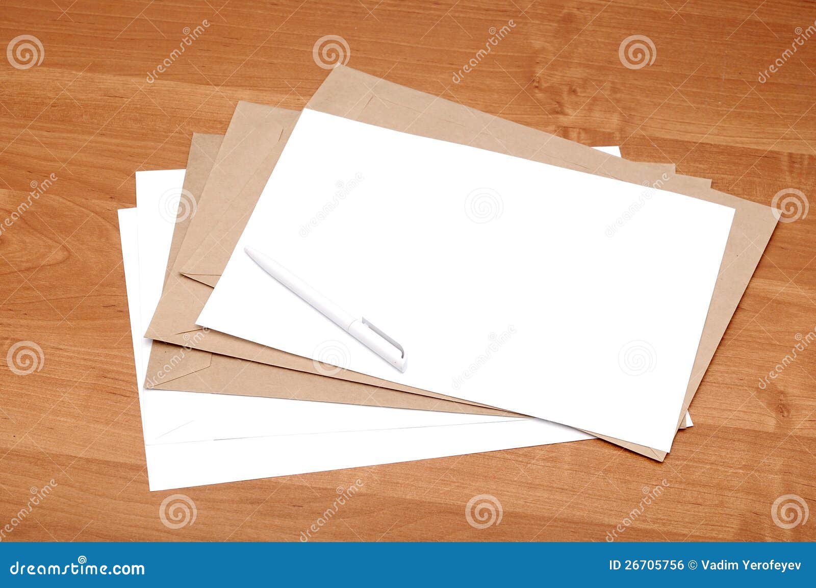 Stack of envelopes stock photo. Image of receive, business - 26705756