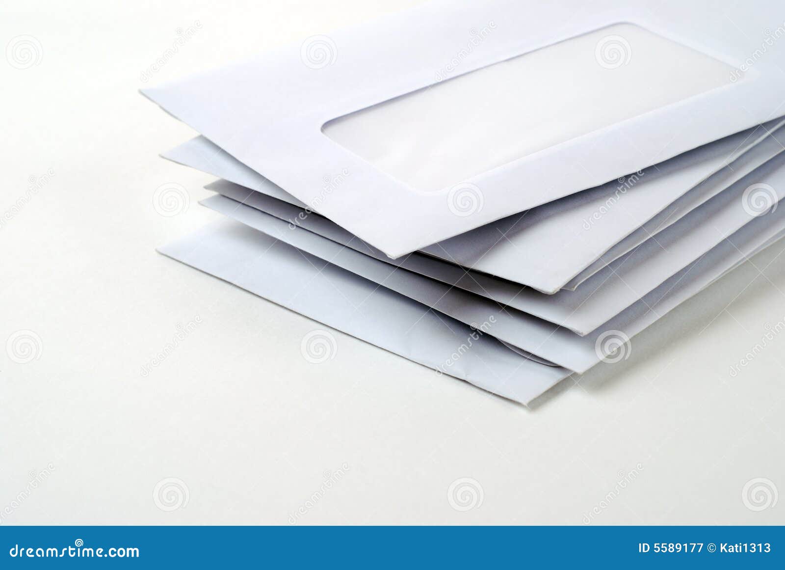 Stack of envelopes stock image. Image of unwritten, address - 5589177