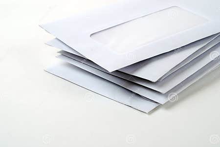 Stack of envelopes stock image. Image of unwritten, address - 5589177