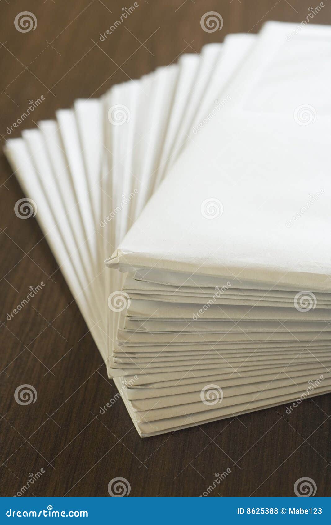 Stack of envelopes stock photo. Image of still, space - 8625388