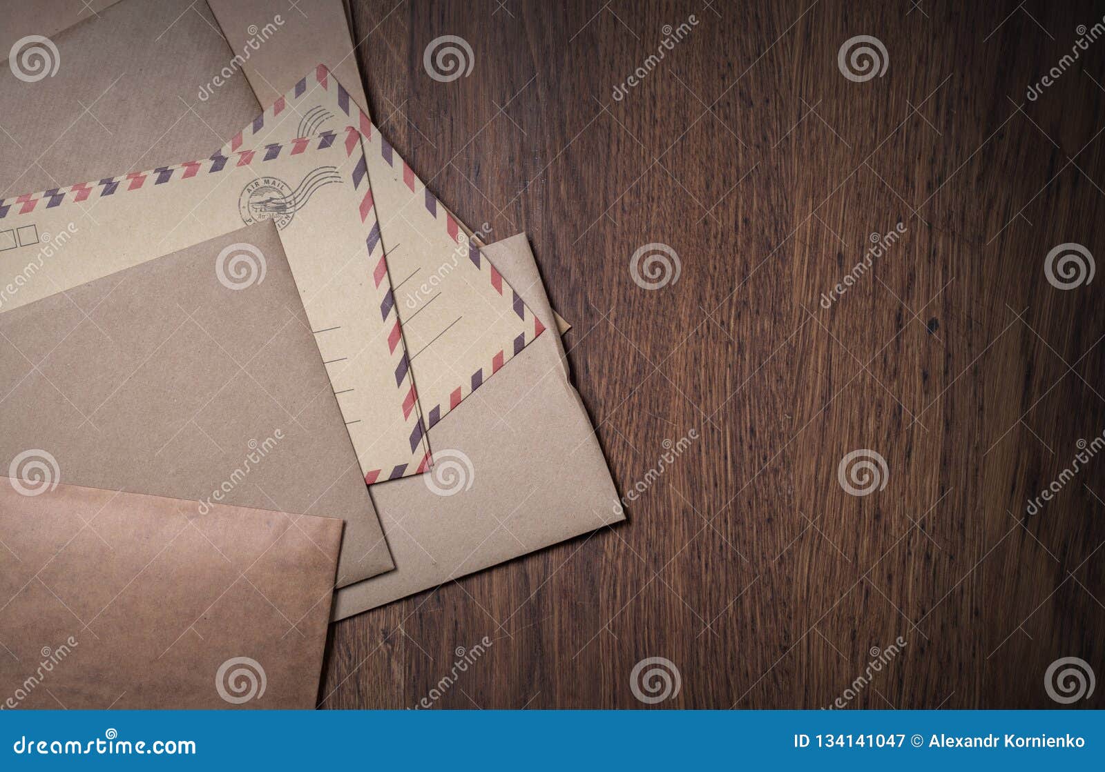 Stack of envelopes stock image. Image of stack, message - 134141047